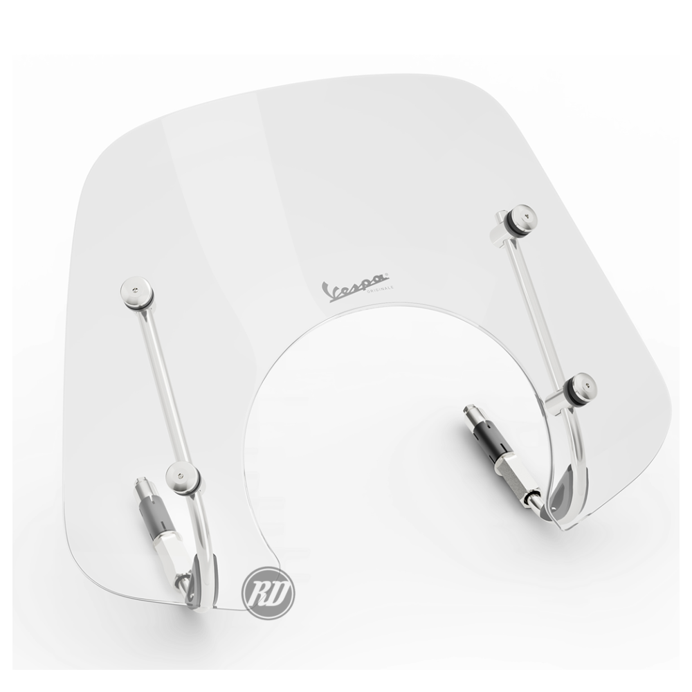 Piaggio Vespa GTS RST 2022-Onwards 'Cruiser' Clear Flyscreen