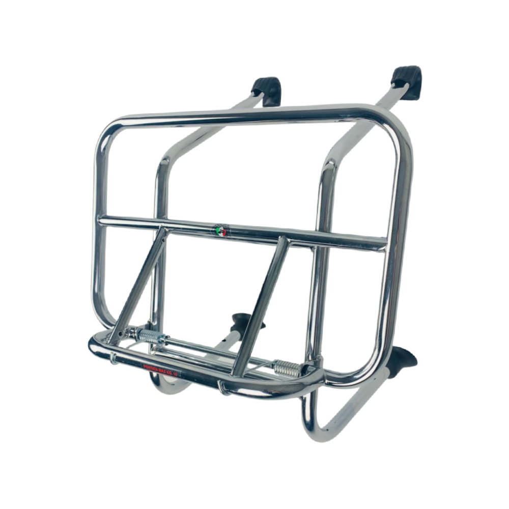 Cuppini Vespa Chrome Front Rack PX, T5, V50, PV125, ET3, Vespa Rally,